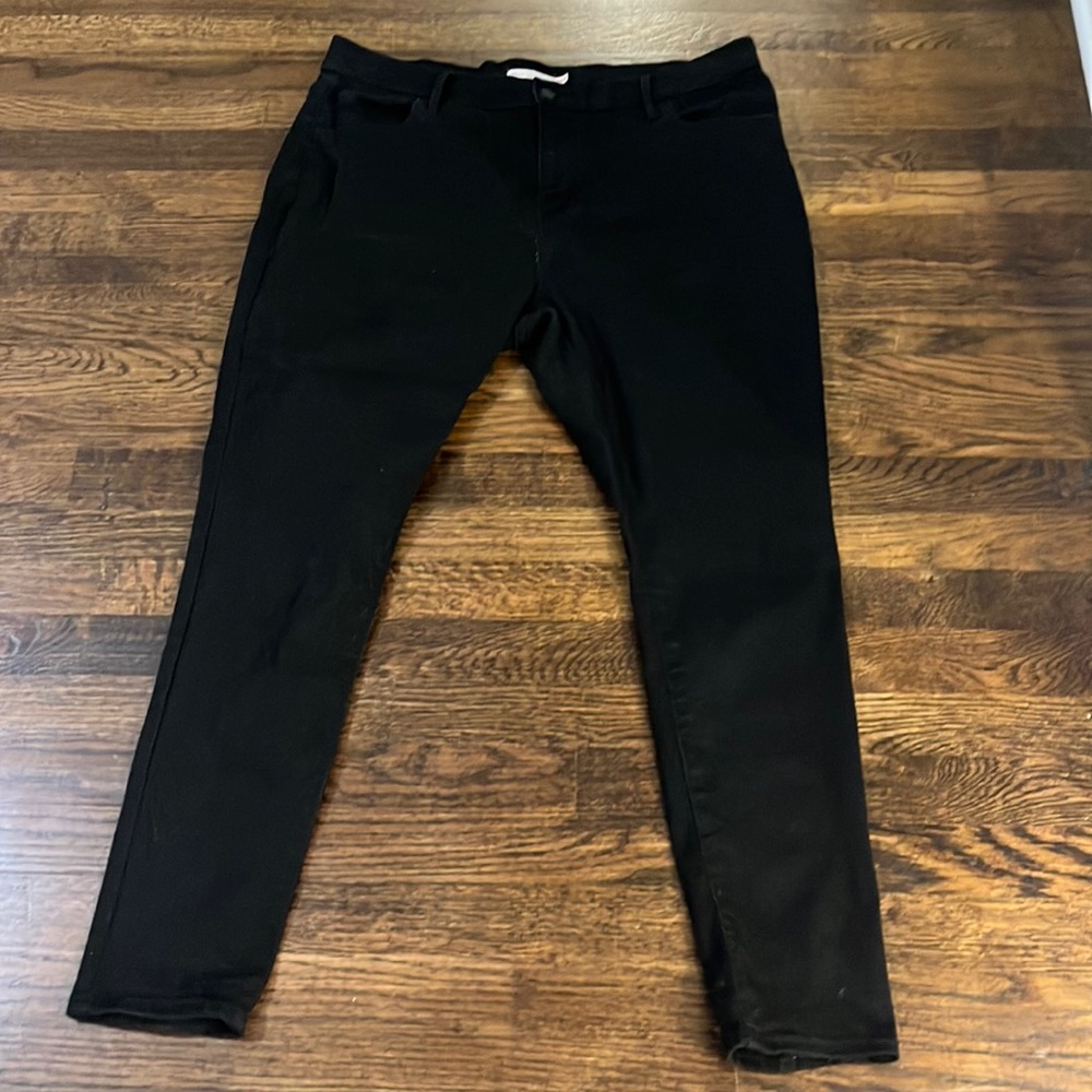 Levi’s 720 High Rise Super Skinny Black Jeans Size 20w - Gem